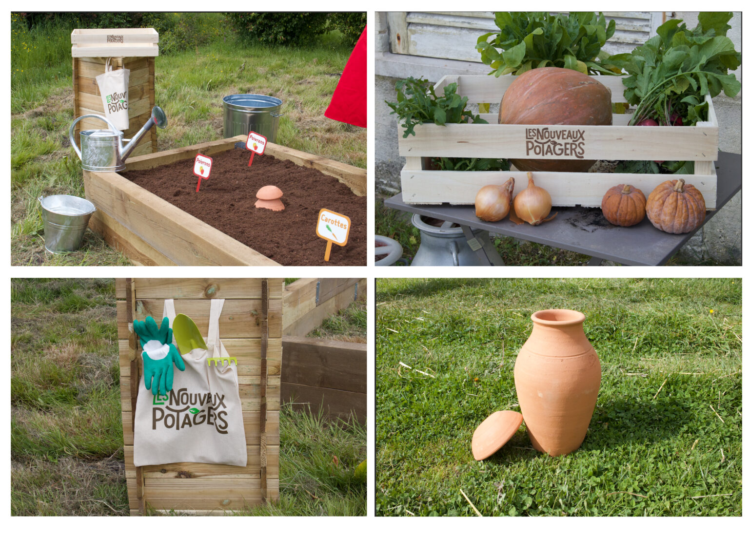 Le potager et ses accessoires - Les Nouveaux Potagers